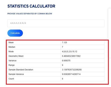 Statistics Calculator T Test Chi Square And Regression Step By Step