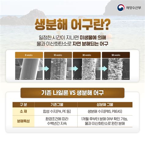 올해 49억 원 투입 2024년 생분해 어구 보급사업 시작 전체 카드한컷 멀티미디어 대한민국 정책브리핑