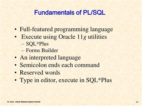 Ppt Plsql And Chapter 10 Selected Single Row Functions Powerpoint
