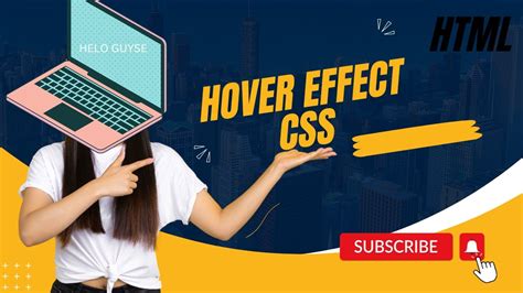 Hover Effect Css I Css Learn I Html Css Youtube