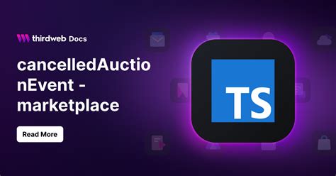 Cancelledauctionevent Marketplace Typescript Sdk