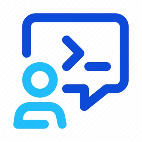 Developer Programmer Talk Message Icon Download On Iconfinder