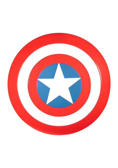24 Inch Captain America Shield Marvel Accessories