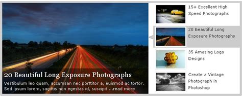 25个非常棒的jquery滑块插件和教程 爱果果