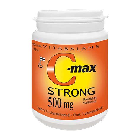 C Max Strong 200 Tabl Nordic Immunity Supplements