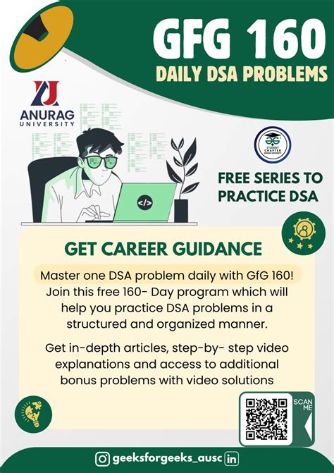 Geeksforgeeksausc Geeksforgeeks Gfg160 Geeksstreak2024