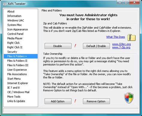XdN Tweaker 0 9 3 0 Free Download Software Reviews Downloads News Free Trials Freeware And