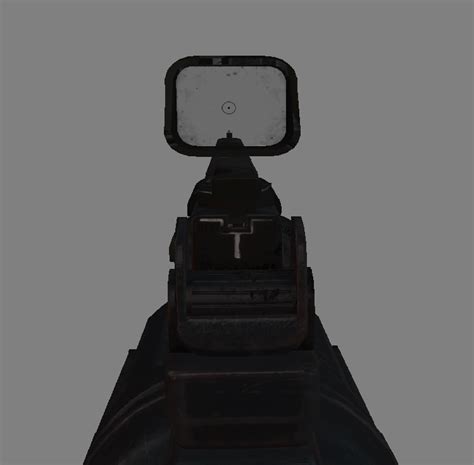 Custom Mesh Reflex Sight Wont Glow Creation Kit And Modders Nexus