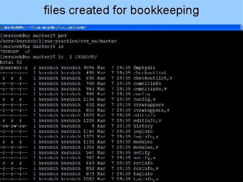 17 managing source files cvs concurrent versions system