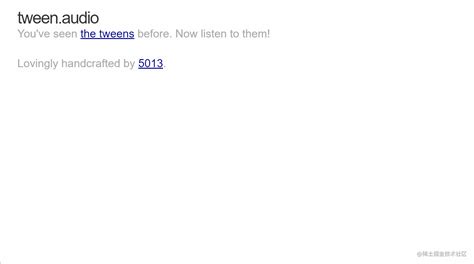 【译】tweenjs使用指南 掘金