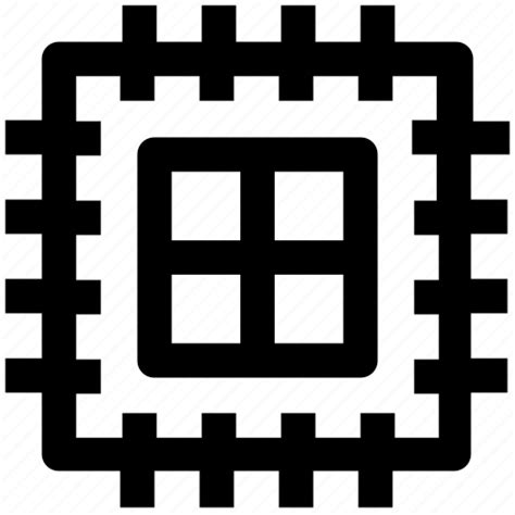 Svg Chip Microchip Processor Processor Chip Processor Cpu Icon Download On Iconfinder