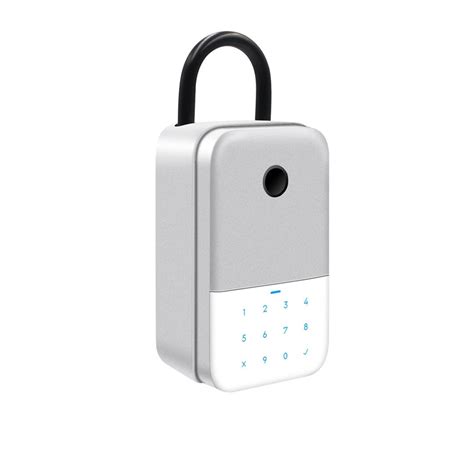 outdoor smart finrprint key box stora secret key lock fusebox ttlock