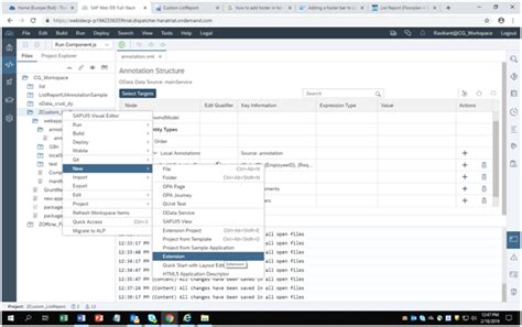 Fiori Elements Extension And Customization Step Sap Community
