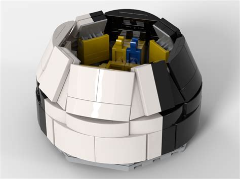 Lego Moc Nasa Skylab Payload Display Stand By Chha Rebrickable Build With Lego