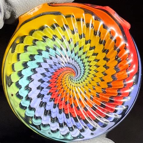 Color Spectrum Spirograph Pendant Stokeglass Color Spectrum Spirograph Pendant Stokeglass