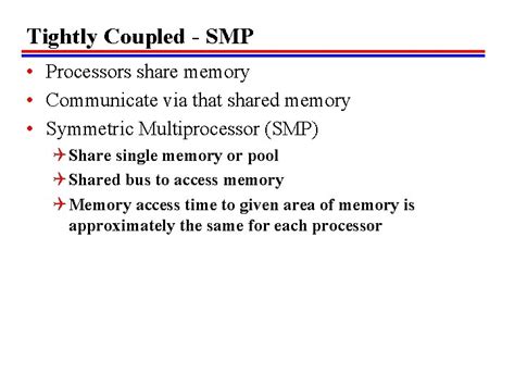 Ch 18 Parallel Processing Multiprocessor Multicomputer Multiple Processor