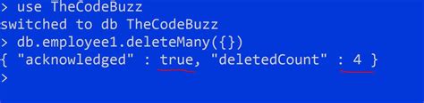 Mongodb Query Removedelete Records In A Collection Thecodebuzz