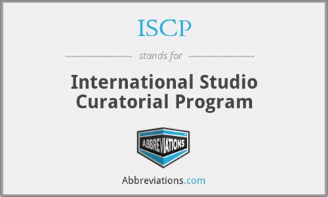 What Does ISCP Stand For