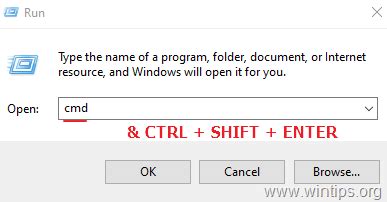 How To Run Cmd As Administrator In Windows Wintips Org