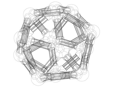Icosahedral Structures With Atoms 3d Model By Mranycad