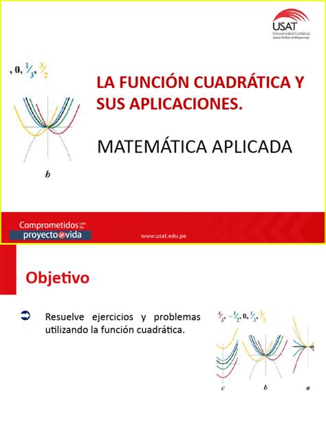 Funcion Cuadratica Y Sus Aplicaciones Pdf Álgebra Análisis Matemático