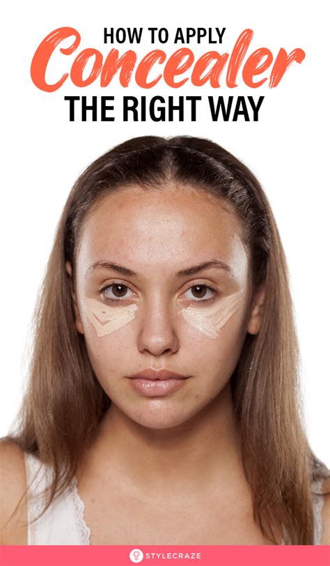 How To Apply Concealer DIY Tutorial Using It As Foundation How To Apply Concealer