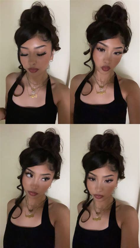 Pin By Sky Rockstar On Instagram Baddie Makeup Latina Hair Wedding