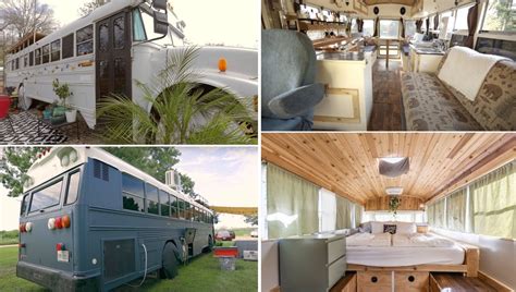 What Its Like To Live In A School Bus 15 Inspiring Skoolie Conversions