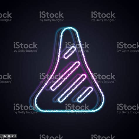검은 색 배경에 고립 된 빛나는 네온 라인 스테이크 고기 아이콘 벡터 고기에 대한 스톡 벡터 아트 및 기타 이미지 고기 구이 굽기 Istock