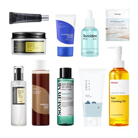 10 Step Korean Skin Care Set For Combination Skin Type