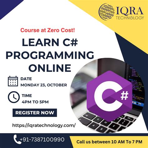 Csharpprogramming Csharp Freecoursesonline Itcareers Freecourse Iqra Technology
