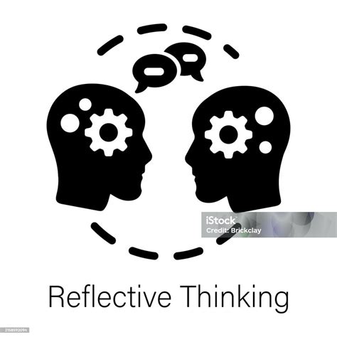 Reflective Thinking Stock Illustration Download Image Now Contemplation Full Illustration