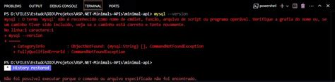 Solucionar Erro No Terminal Ao Usar Comando Do Mysql Felipe Reis MySQL DIO