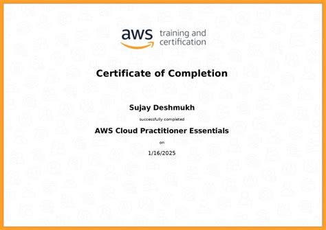 Sujay Deshmukh On Linkedin Aws Cloudcomputing Learningjourney 10