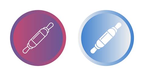 Rolling Pin Vector Icon 22440936 Vector Art At Vecteezy