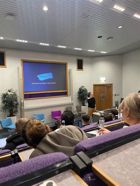 Ruby Vogel On Linkedin Last Weeks Lecture For My Venue Management Module Was Given By Sarah…