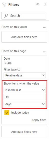 Create A Relative Date Slicer Or Filter In Power Bi Power Bi