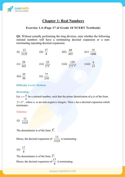 Ncert Solutions For Class 10 Maths Chapter 1 Exercise 14 Real Numbers