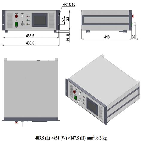 244 Nm Uv Solid State Laser 1~15mw Water Cooled 930000 Beamq