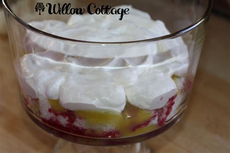 Life At Willow Cottage Raspberry Lemon Trifle