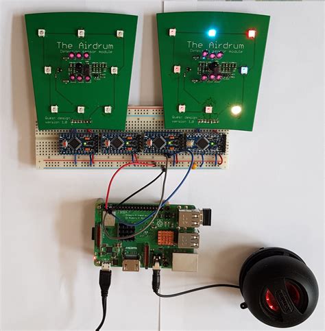 The Airdrum Make Music While Moving Hackaday Io