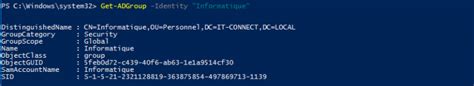 Créer Un Groupe Active Directory Avec Powershell It Connect