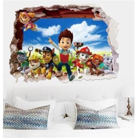 Декоративен детски стикер за стена ПЕС ПАТРУЛ 5070 см