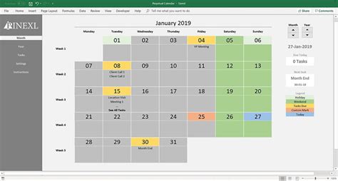 Introducing Our Excel Perpetual Calendar