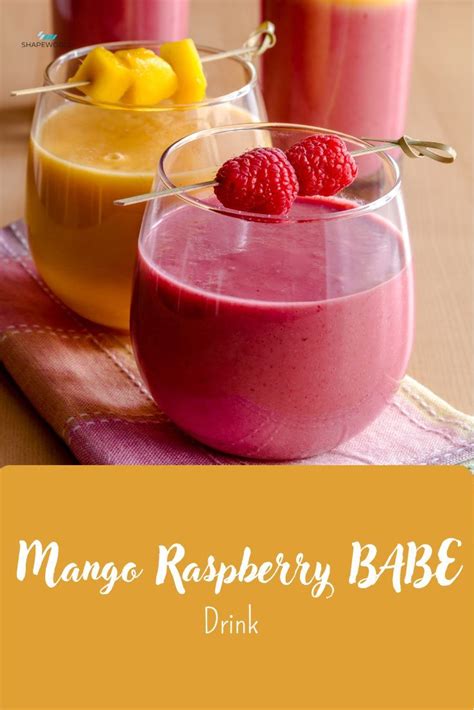 Mango Raspberry Babe Receta