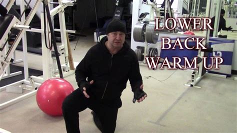 Lower Back Warm Up And Activation Exercises Great Warm Up Youtube