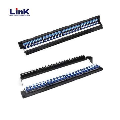 Cat5e Keystone Patch Panel Recessed Patch Panel For Network Cabling