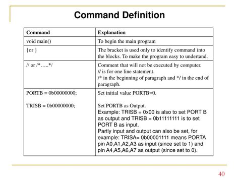 Ppt Simple Microcontroller Programming With Pic16f88 Powerpoint Presentation Id5477392