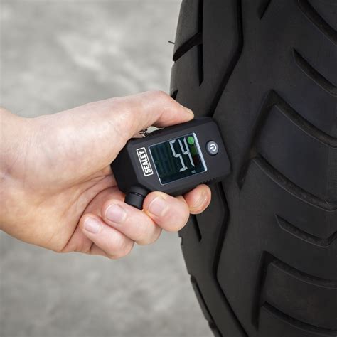 LED Digital Tyre Pressure Tread Depth Gauge TSTPG Sealey