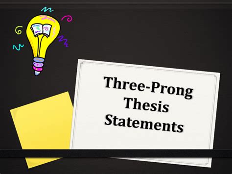 Thesis Statements